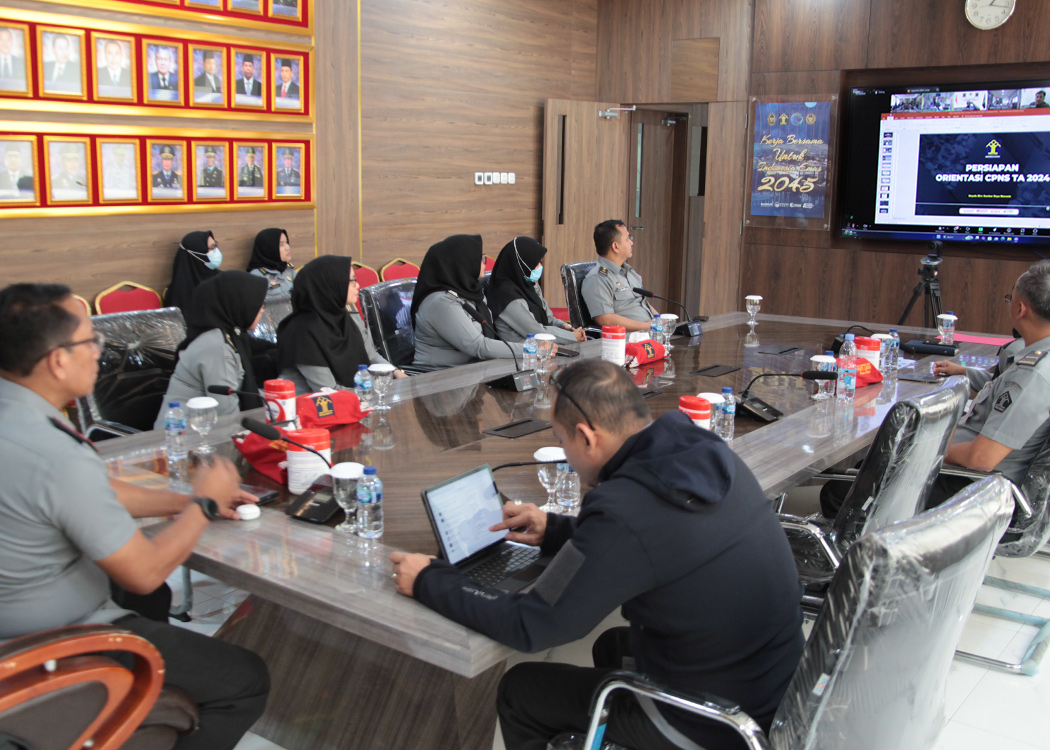 Melalui Pengarahan Biro SDM, Kanwil Kemenkum Jabar Bersiap Laksanakan Orientasi CPNS Tahun ...